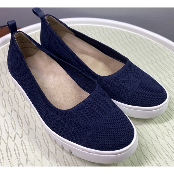 Vionic | Shoes | Vionic Womens Uptown Skimmer Knit Slipons Loafer Flats ...